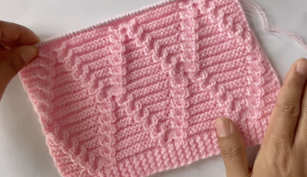 Patron rombo en relieve - CURSOS GRATUITOS